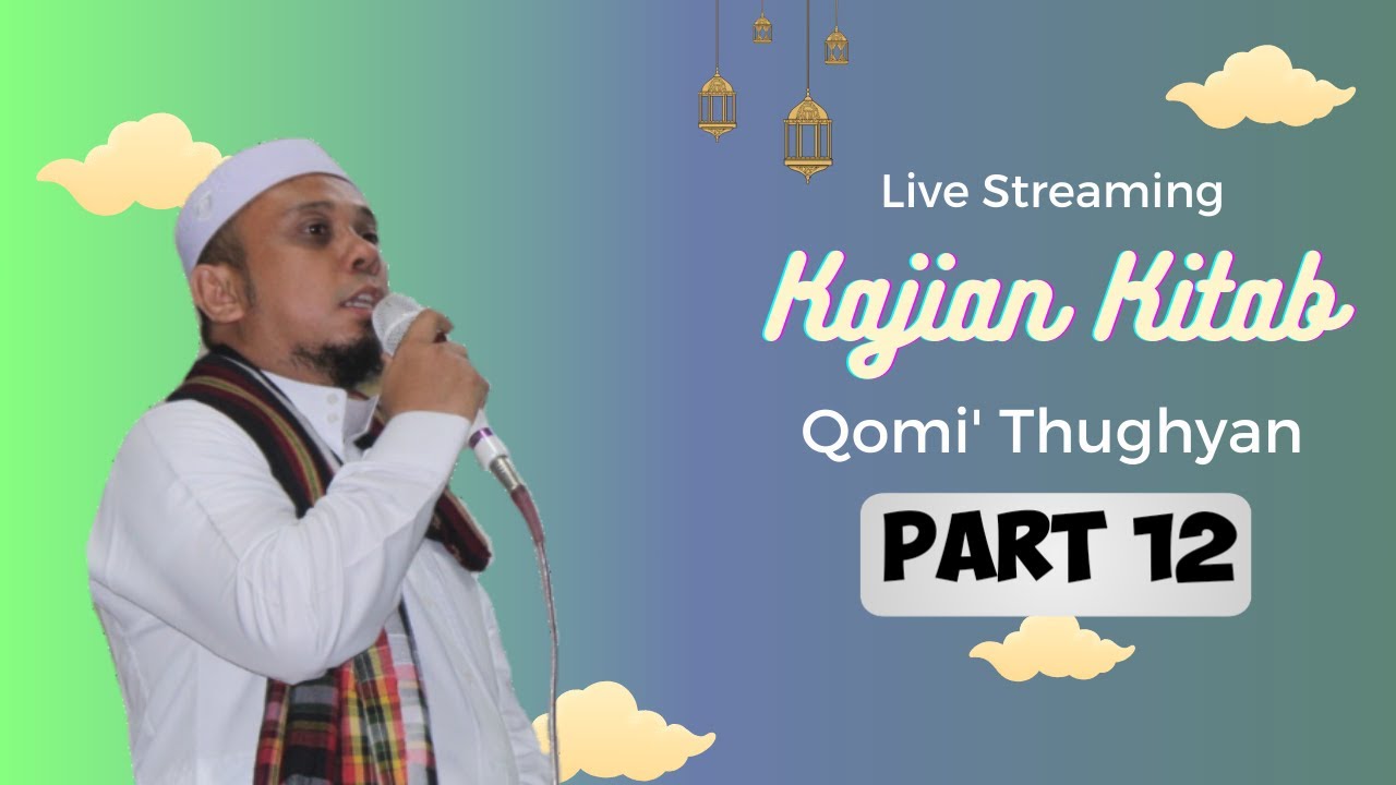 🔴LIVE KAJIAN KITAB QOMI' TUGYAN - YouTube