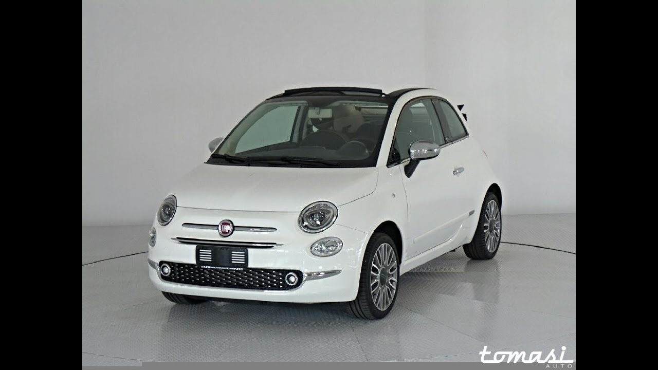 Fiat 500 C 1.2 Lounge - KM0 Bianca - YouTube