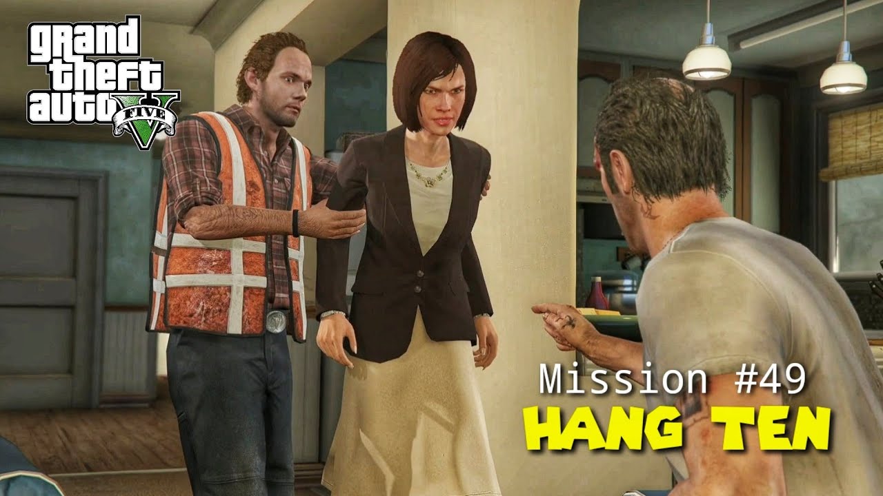 GTA 5 - Mission #49 HANG TEN ( No Cheat Code Gameplay) - 1080p 60fps ...