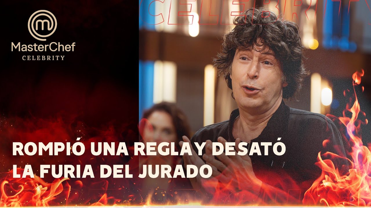 Andy Chango rompió las reglas en Masterchef Celebrity y desató la furia ...
