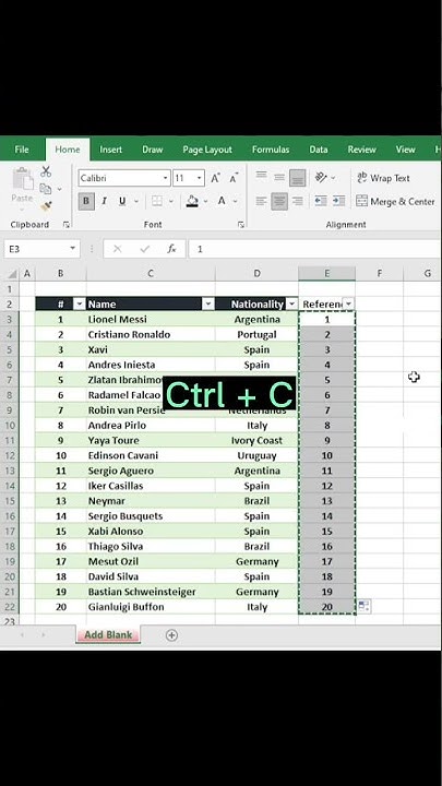 Shorts Shortsvideo Insert Rows In Between Excelshortcuts Exceltricksandtips Youtube 