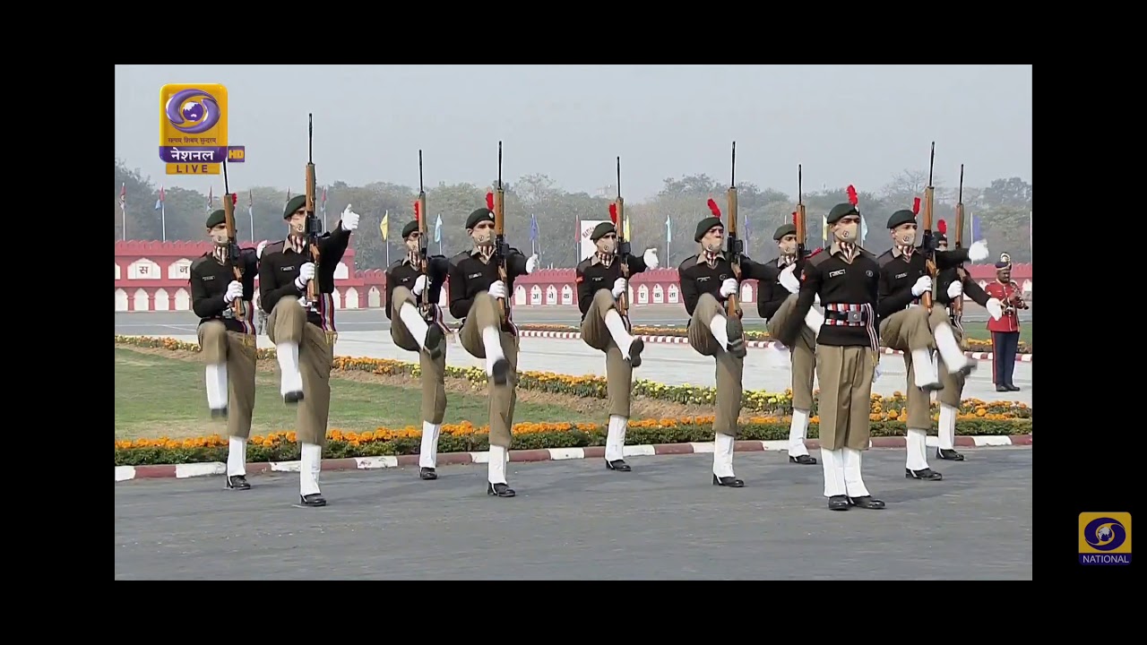 NCC Rally 2021 | RDC 2021 | Republic Day Camp 2021 | NCC Contingent ...