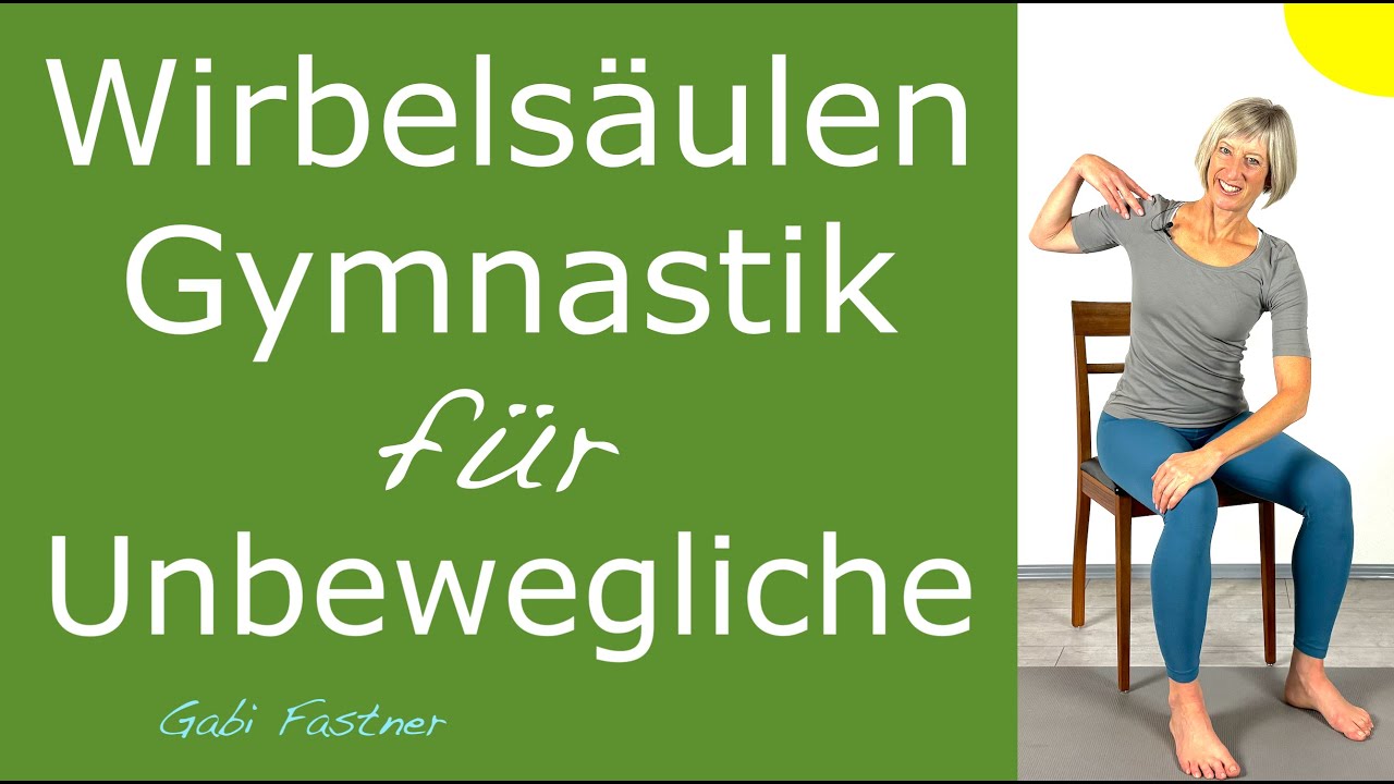 🎈10 min. Wirbelsäulengymnastik für Unbewegliche | sanftes ...