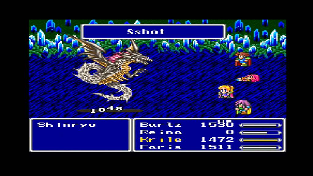 Final Fantasy V Shinryu boss battle - YouTube