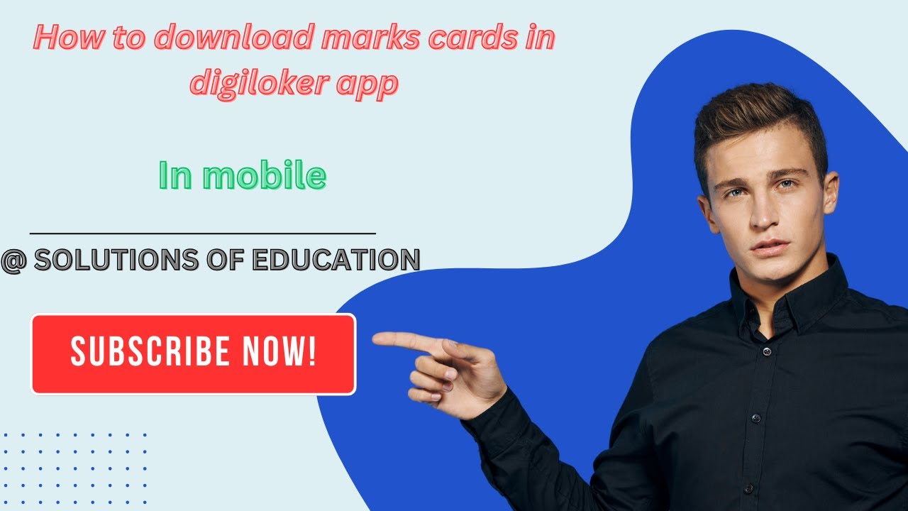 How to download Marks card in digilocker app - YouTube