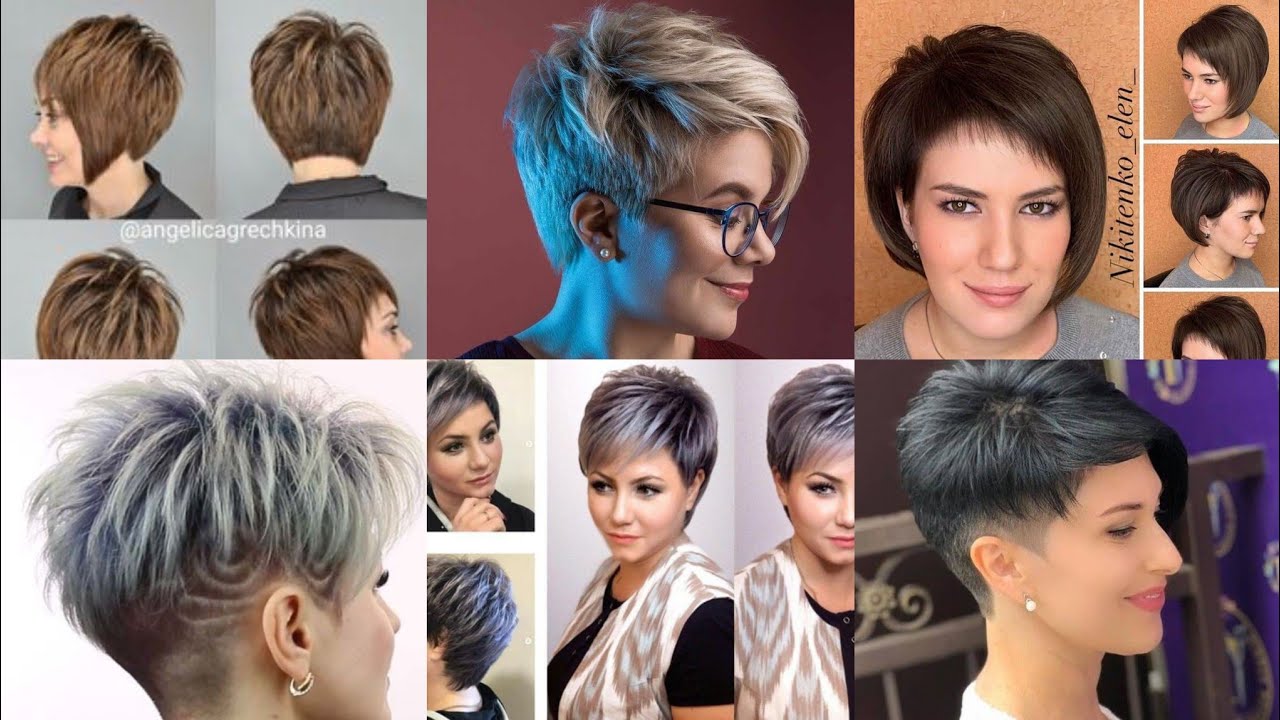 Funky Short Hairstyles For Women With Undercut - YouTube