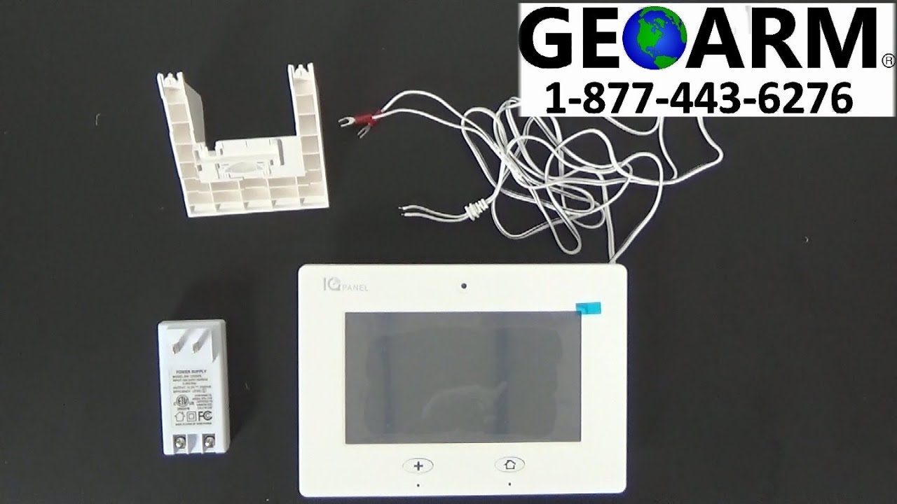 Qolsys IQ Panel - DIY Installation - YouTube