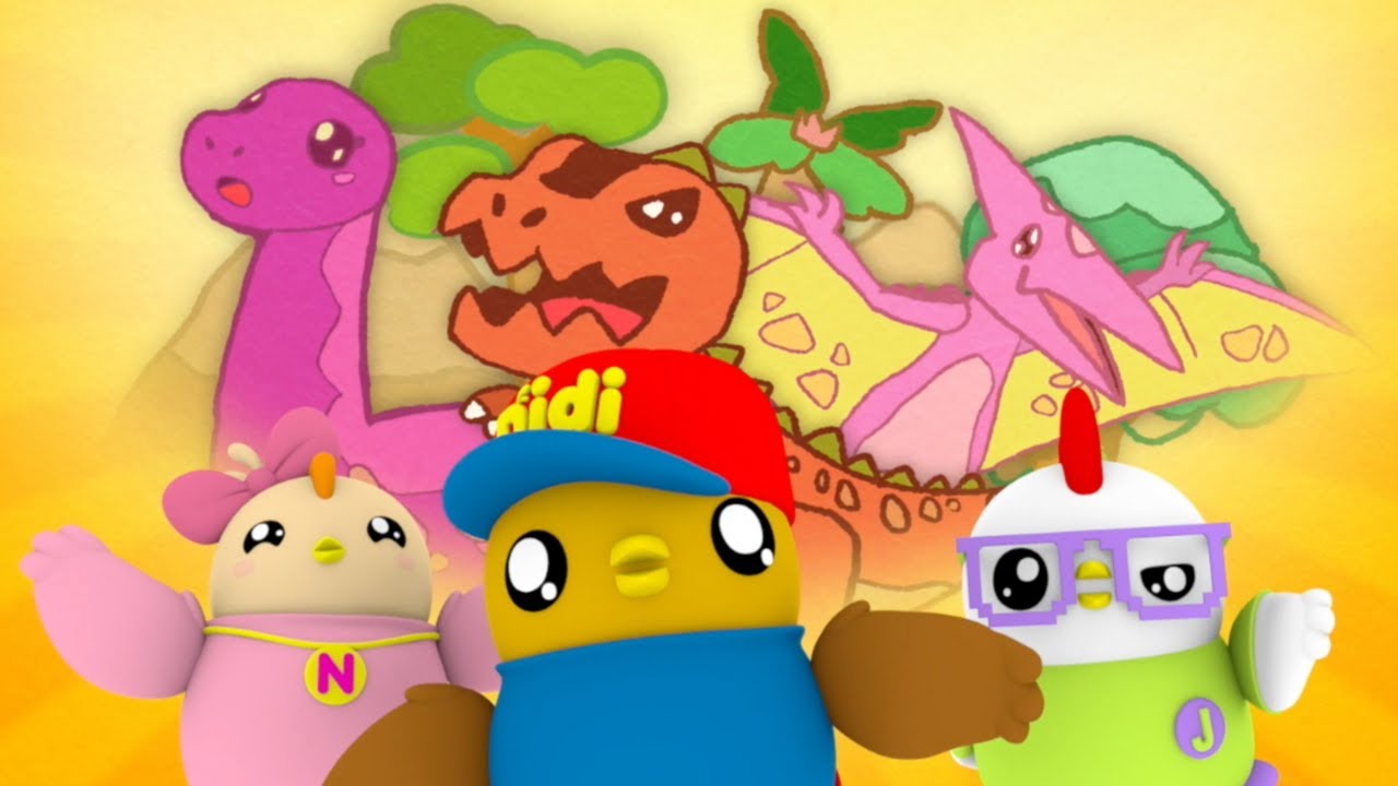 The Dinosaur Stories | Educational Stories Compilation For Kids | Didi ...