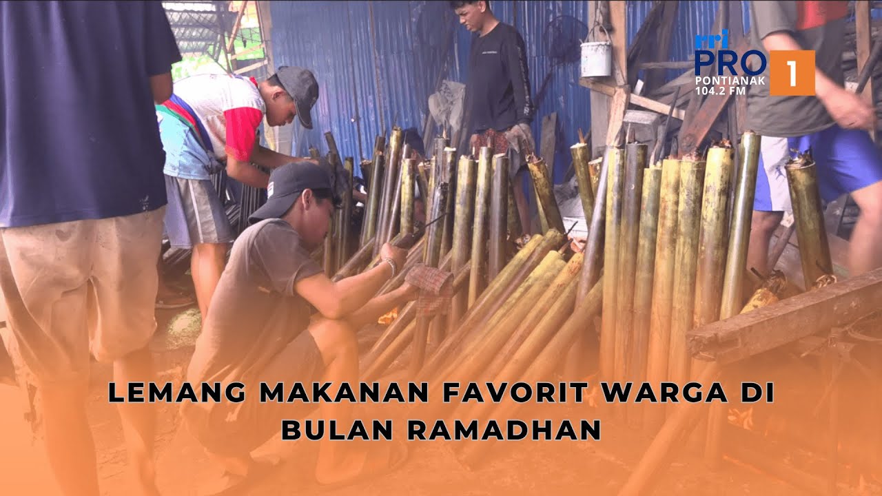 Lemang Makanan Favorit Warga di Bulan Ramadhan - YouTube