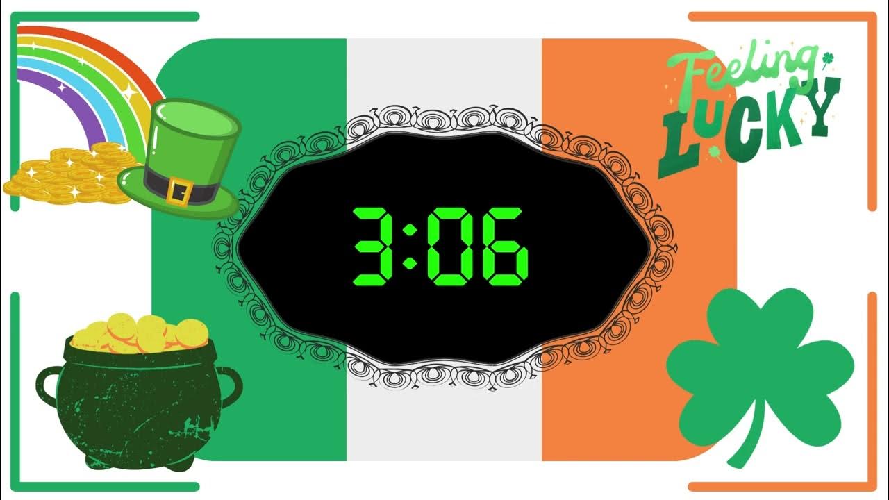 5 minute classroom timer ⏲️ St. Patricks Day - YouTube