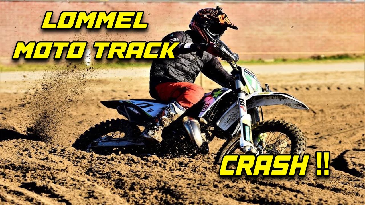 TRAINING AT MOTORCROSS LOMMEL + CRASH (DUTCH) - YouTube