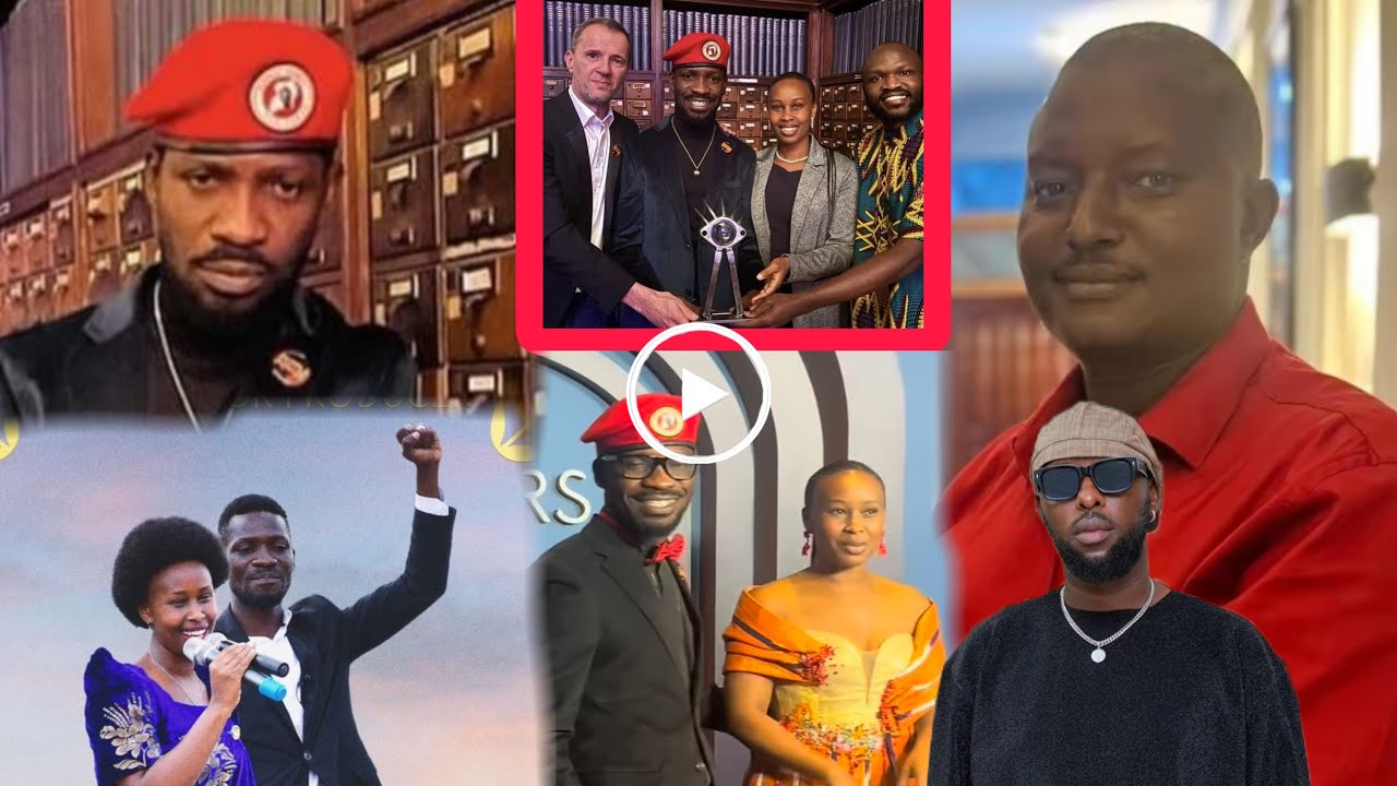 Breaking news! Bobi Wine Finally bamukwasiza award ye mubutongore Eddy ...