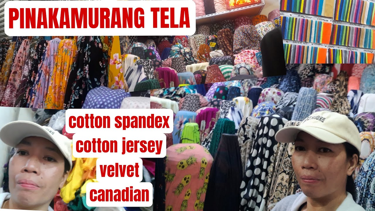 Pinakamurang bilihan ng tela sa DIVISORIA 2023#jasfelvlog #divisoria ...