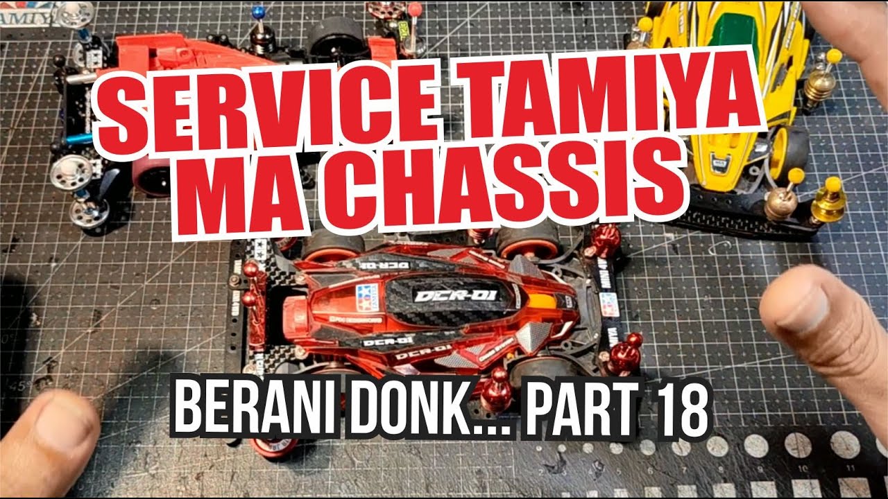 Service Tamiya Part 18 Repair MA Chassis Damper Style - YouTube