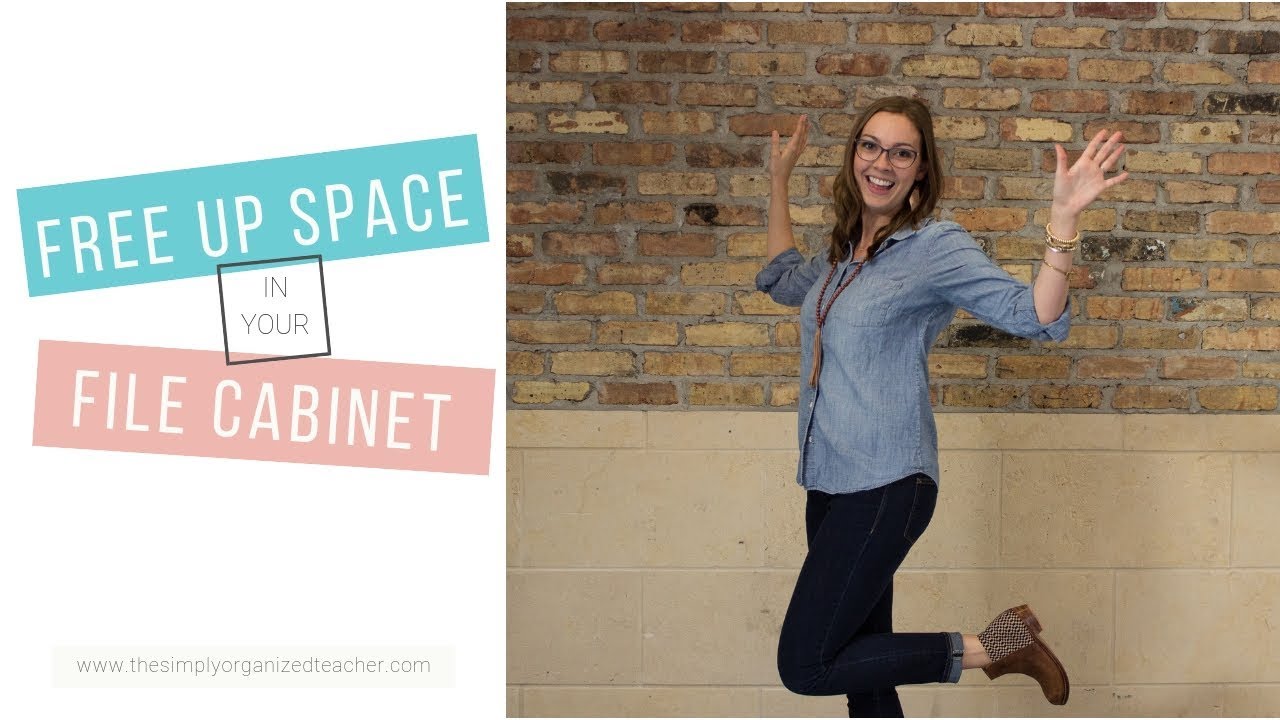 Organize Your Classroom File Cabinet - YouTube