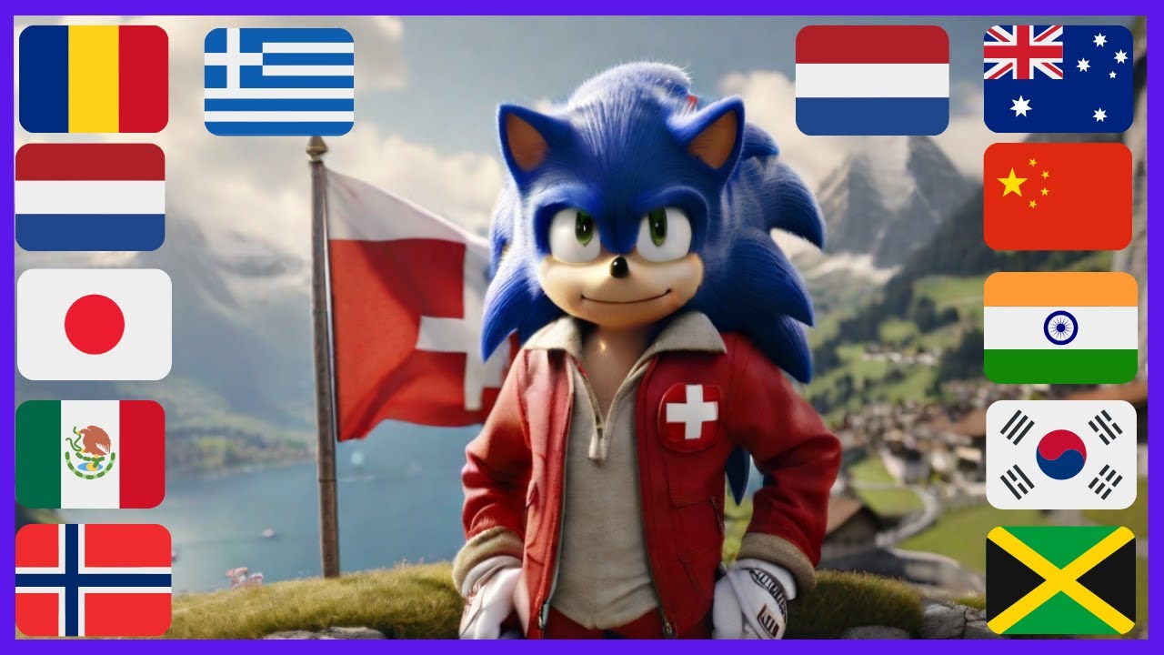 Asking AI to create a SONIC for each country - YouTube