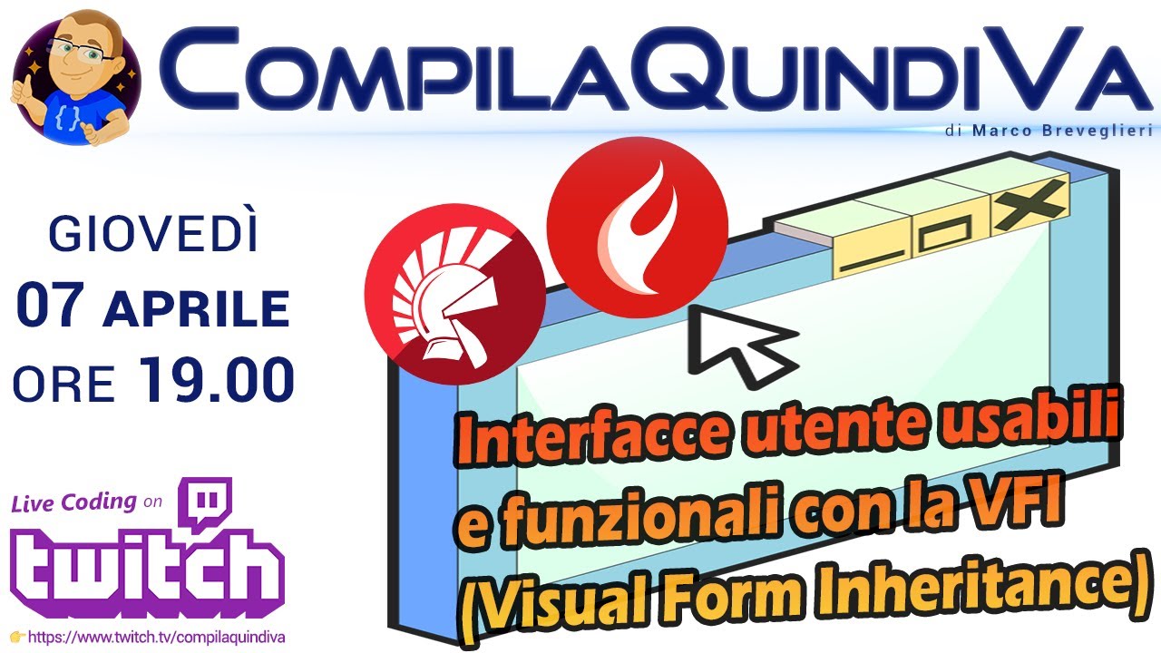 Live Coding - Interfacce utente usabili e funzionali con la VFI (Visual ...