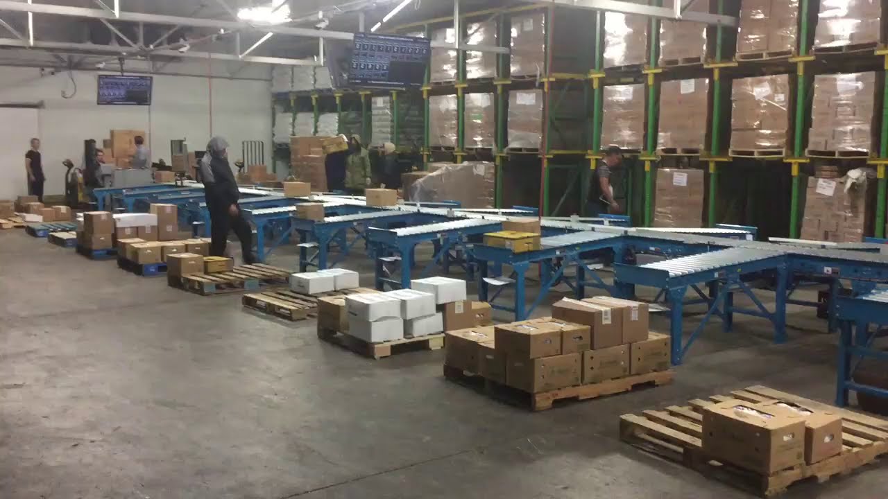 Box Sortation System - YouTube