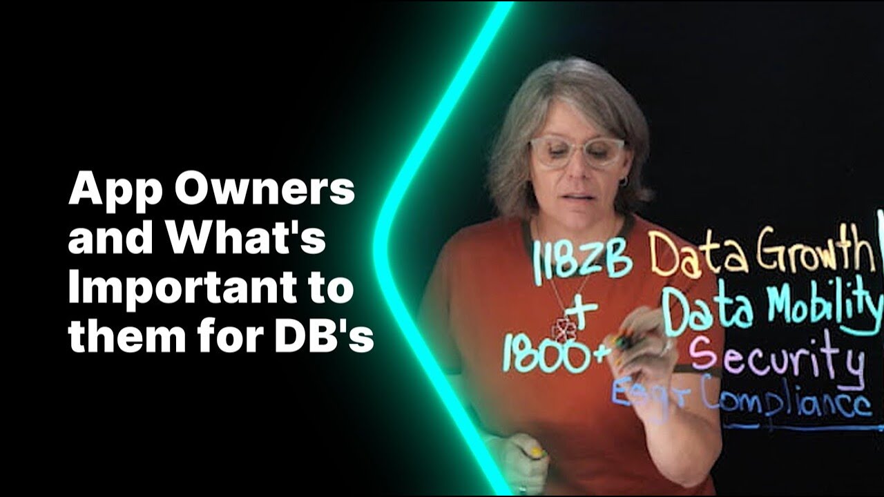 App Owners and Whats Important to them for databases - YouTube