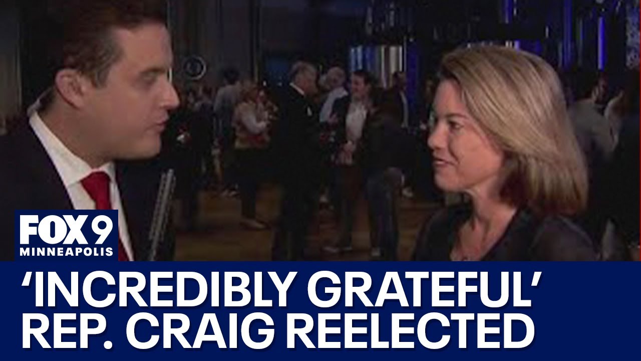 Rep. Craig: ‘Incredibly grateful’ for MN after reelection call - YouTube
