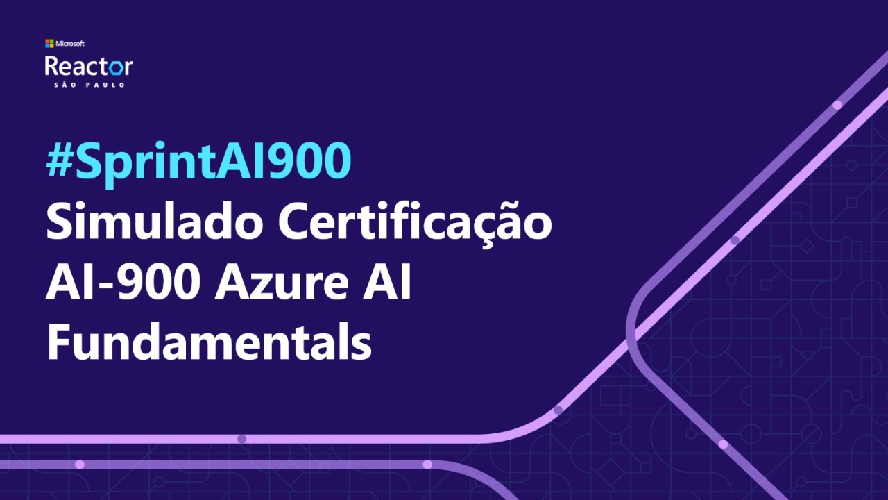 #SprintAI900: Simulado Certificação AI-900 Azure AI Fundamentals - YouTube