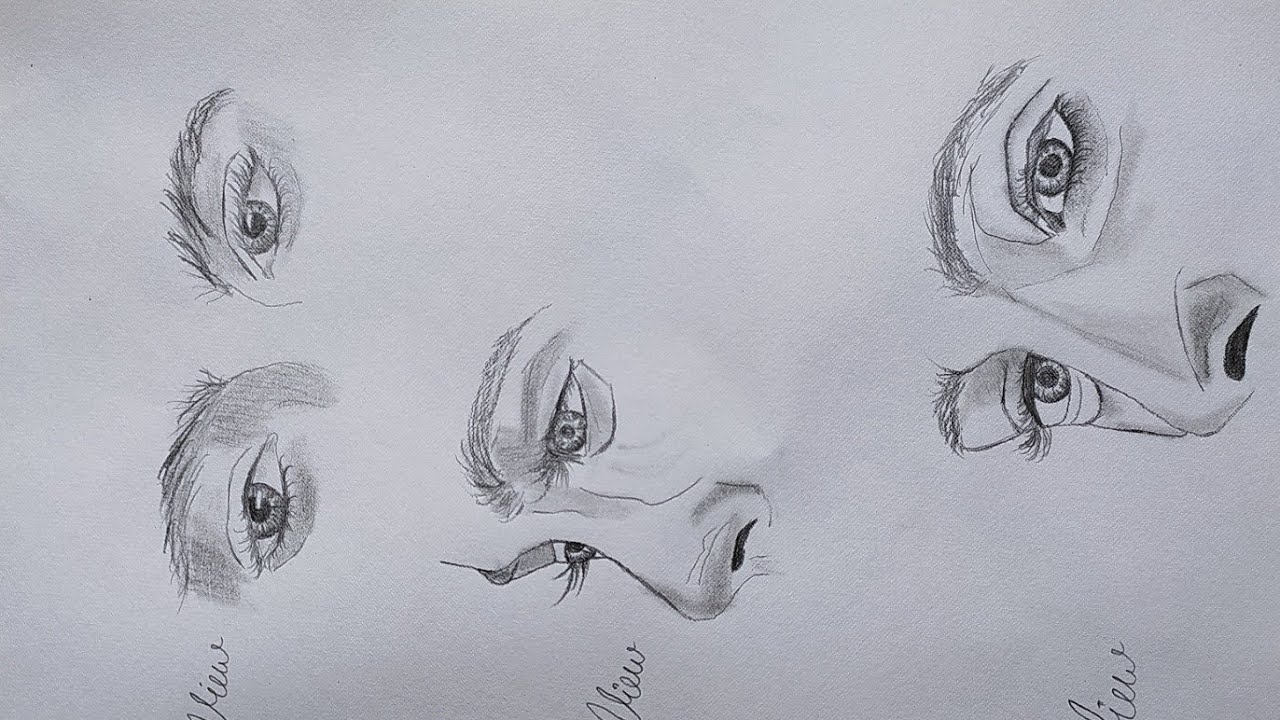 Pencil Drawing Practice @ShivathmikaCreations - YouTube