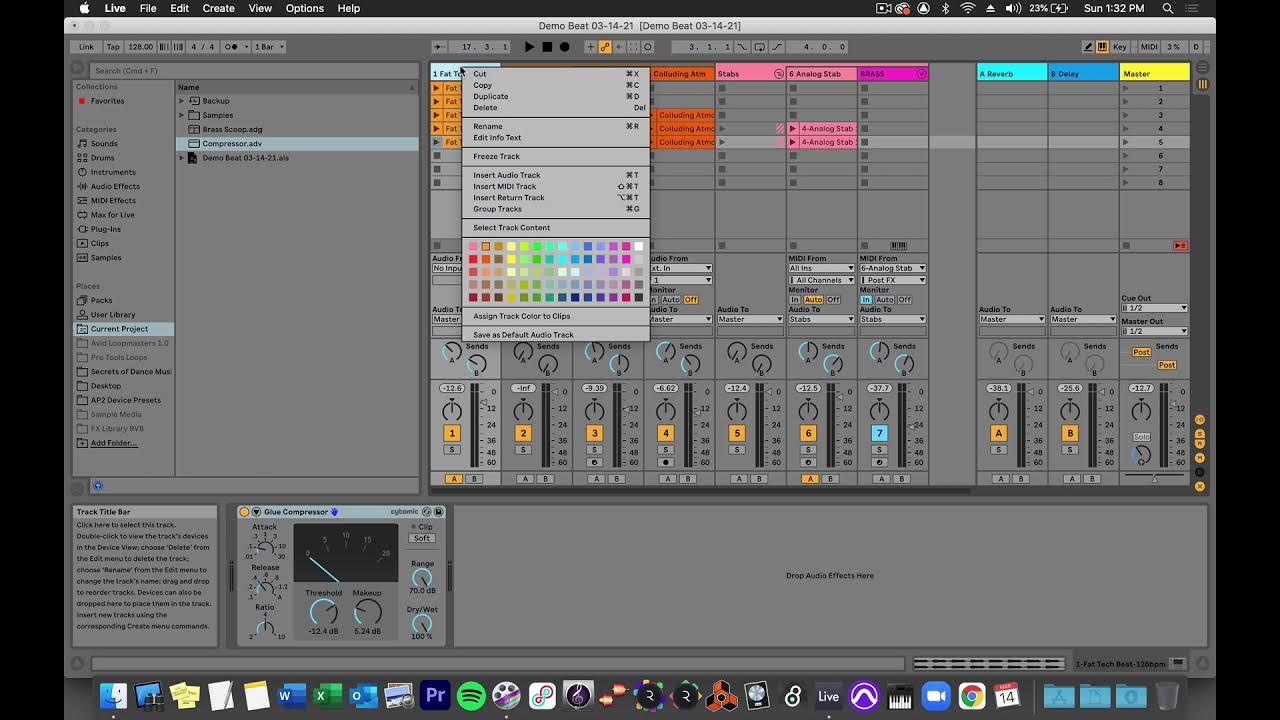 Color Coding in Ableton Live - YouTube