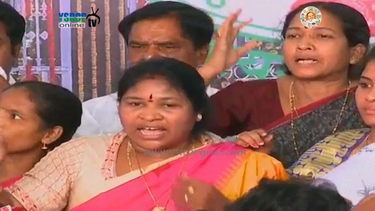 YSRCP Women MLAs at AP Assembly Media Point on TDP Stand towards Women ...