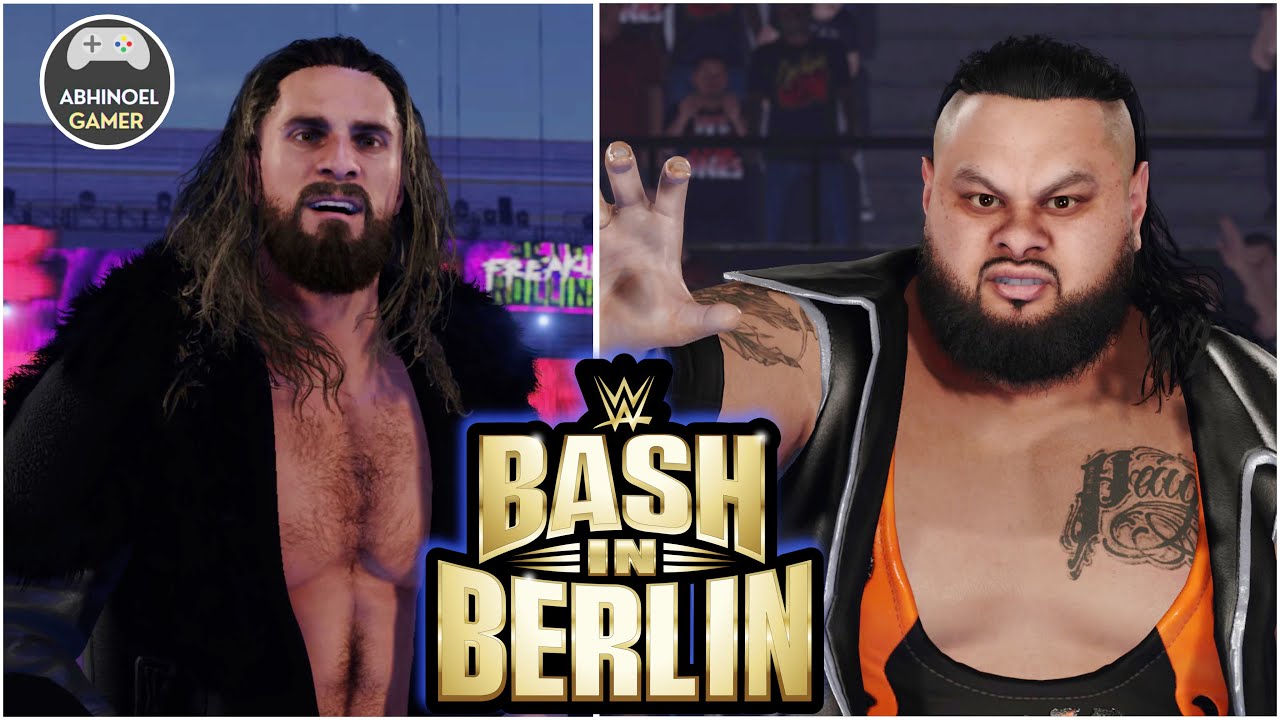 Seth Rollins vs Bronson Reed - WWE Bash in Berlin 2024 - YouTube