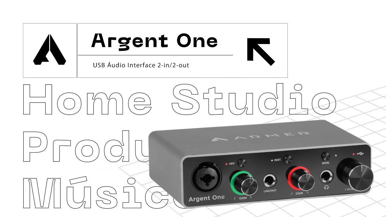 Interface De udio USB Armer Argent One 2 in 2 out REVIEW UNBOXING E Interface De udio USB Armer Argent One 2 in 2 out REVIEW UNBOXING E