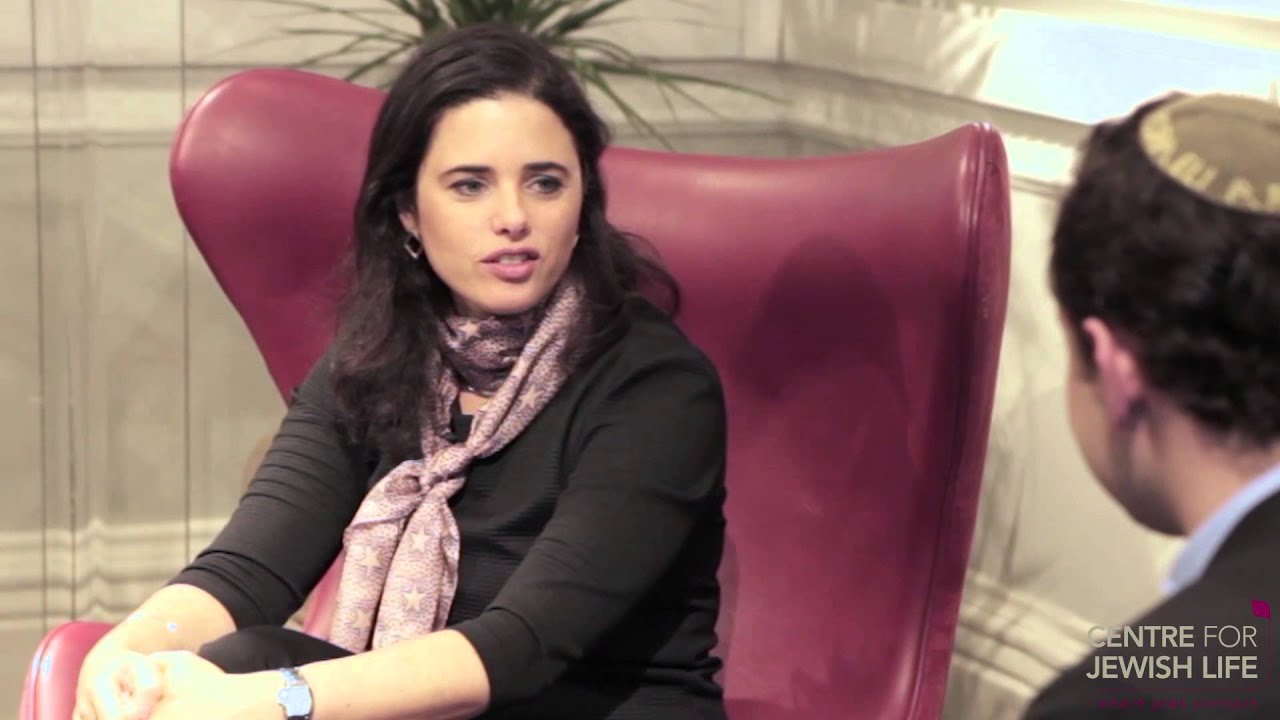 A conversation with Ayelet Shaked Israel`s Minister of Justice CJL 2015 ...
