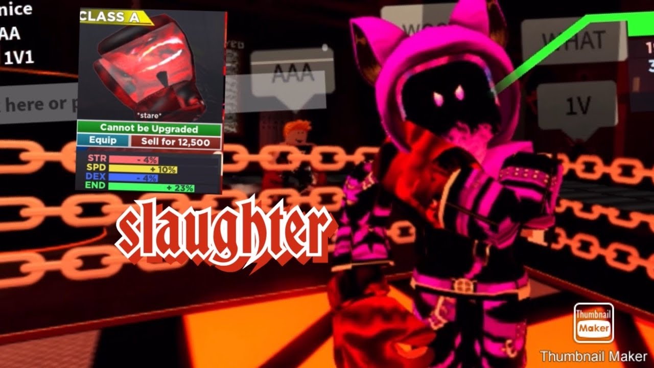 Red biohazard gloves (slaughter)| Boxing league - YouTube