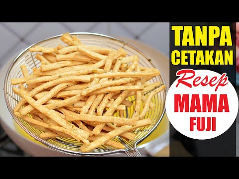 Tanpa Cetakan Mesin | Kue Bawang  Renyah & Gurih Ala Mama Fuji
