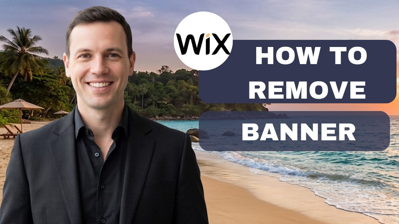 How to remove Wix banner (full guide 2025) - YouTube