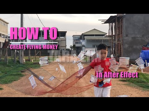 How to create flying money in After Effect - YouTube