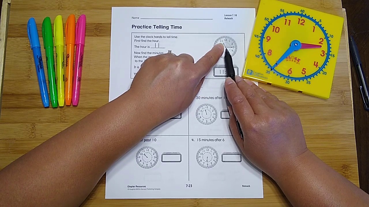 2nd Grade GO Math! Reteach 7.10 - YouTube