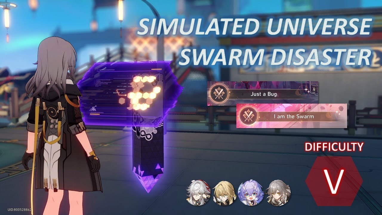 【HSR】Day 136 ┃ First Clear - Swarm Disaster Difficulty 5 (Full Auto ...