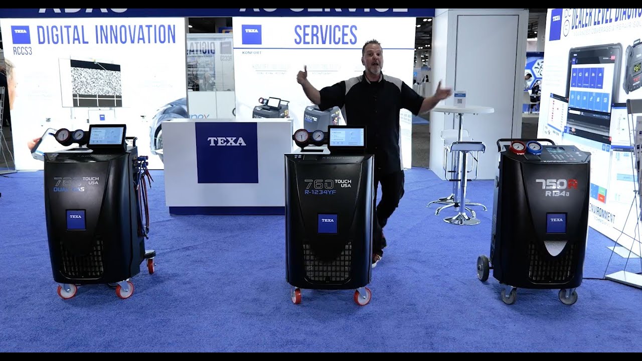 TEXA Konfort Professional AC Service - Recover Recycle Recharge Babcox ...