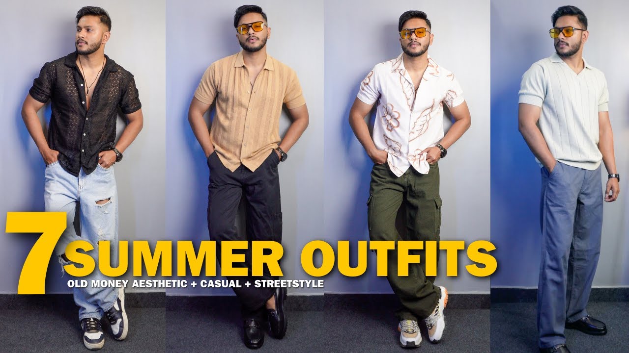 7 AFFORDABLE SUMMER OUTFITS 2025 | SUMMER OUTFIT IDEAS | Zahid Akhtar ...