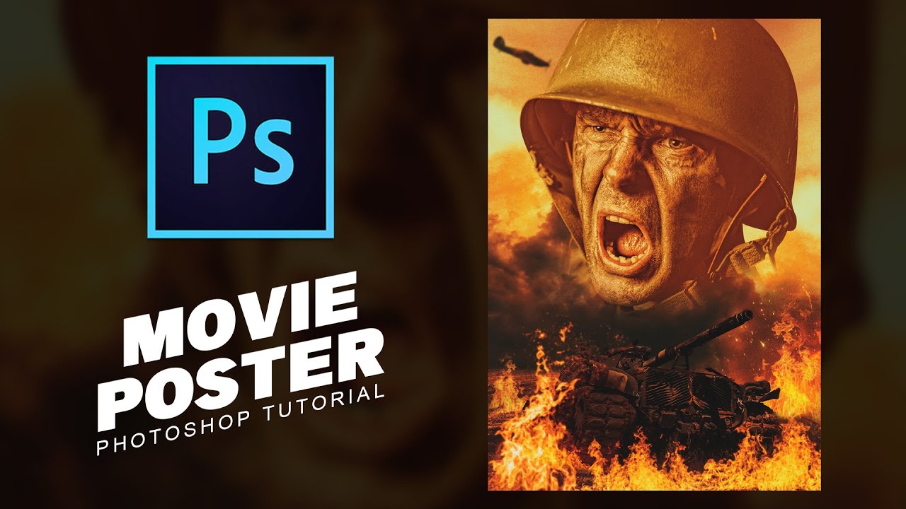 Warzone - Movie Poster - Photoshop Tutorial - YouTube