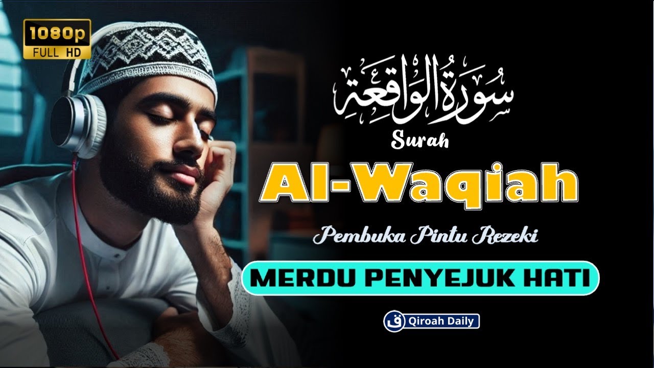 Murottal Pagi Al-Waqiah سورة الواقعة | Al-quran Penyejuk Hati Dan Pikiran | Alaa Aqel - Qiroah ...