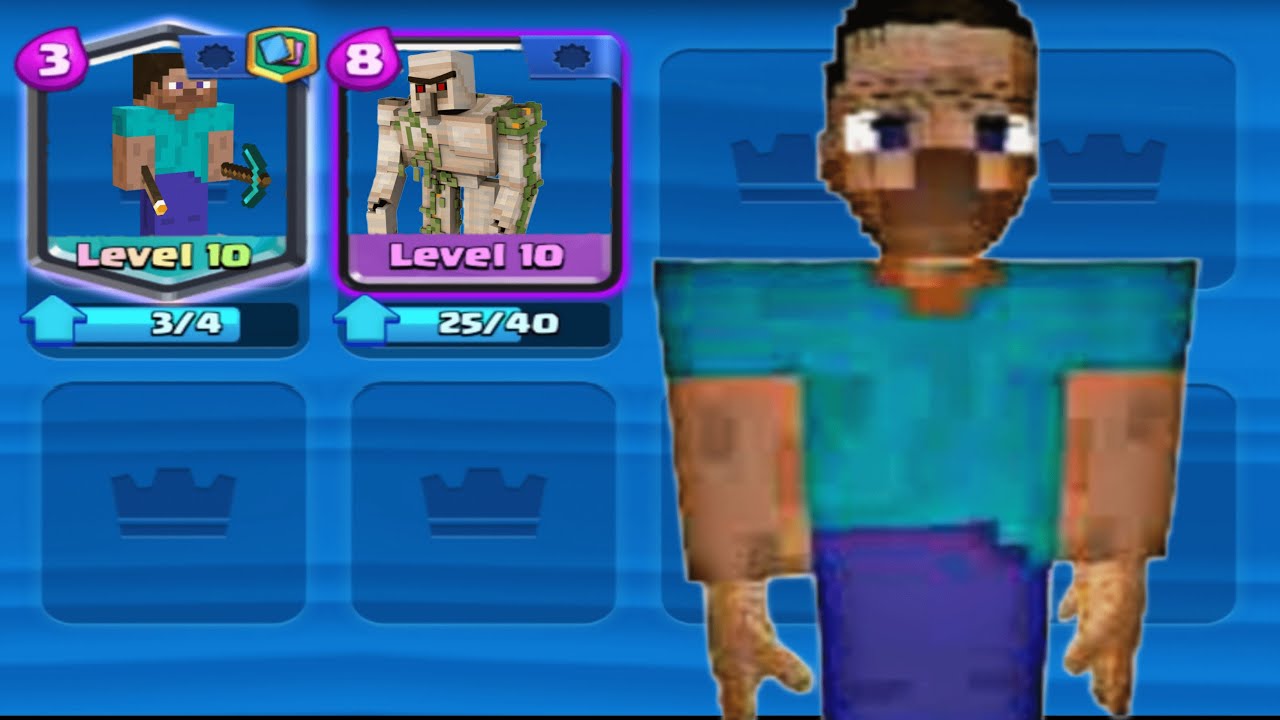 MINECRAFT DECK BE LIKE... - YouTube