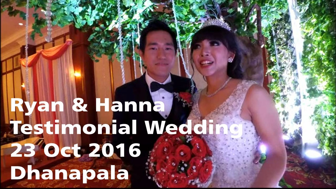 Ryan & Hanna Impressions Testimonial 23 Oct 2016 - Dhanapala - YouTube