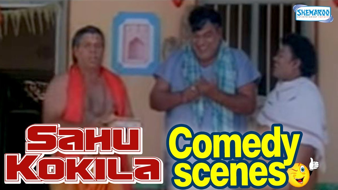 Sahu Kokila Comedy | Kannada Comedy Scenes - Sadhu Gets A Haircut From ...
