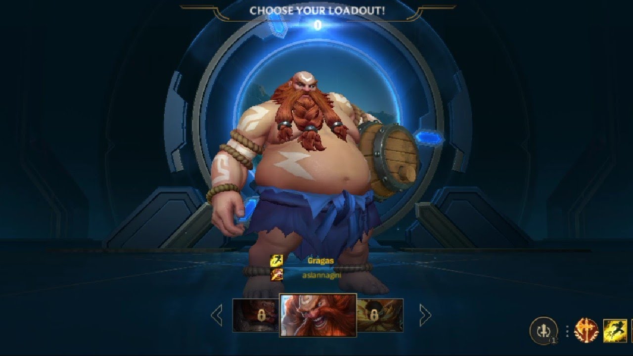 League of Legends Wild Rift "GRAGAS" Tank/Mage (Practice Ability ...
