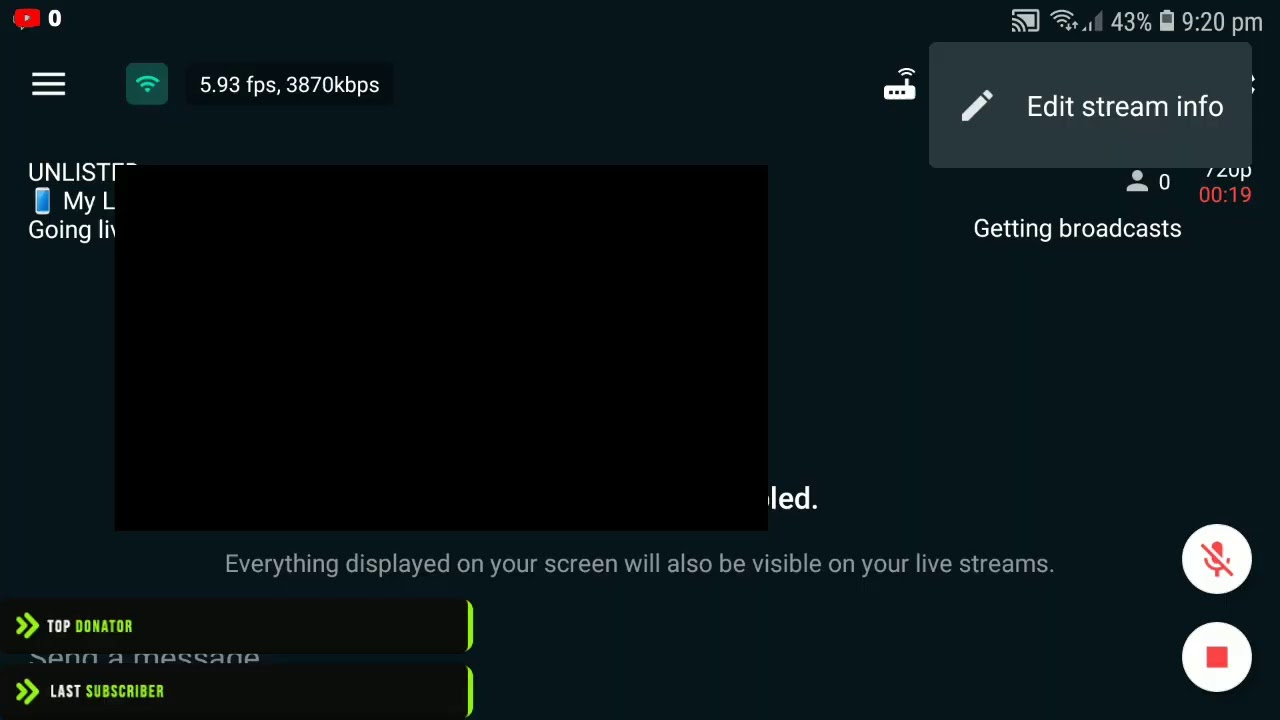 📱 My Live Stream - YouTube
