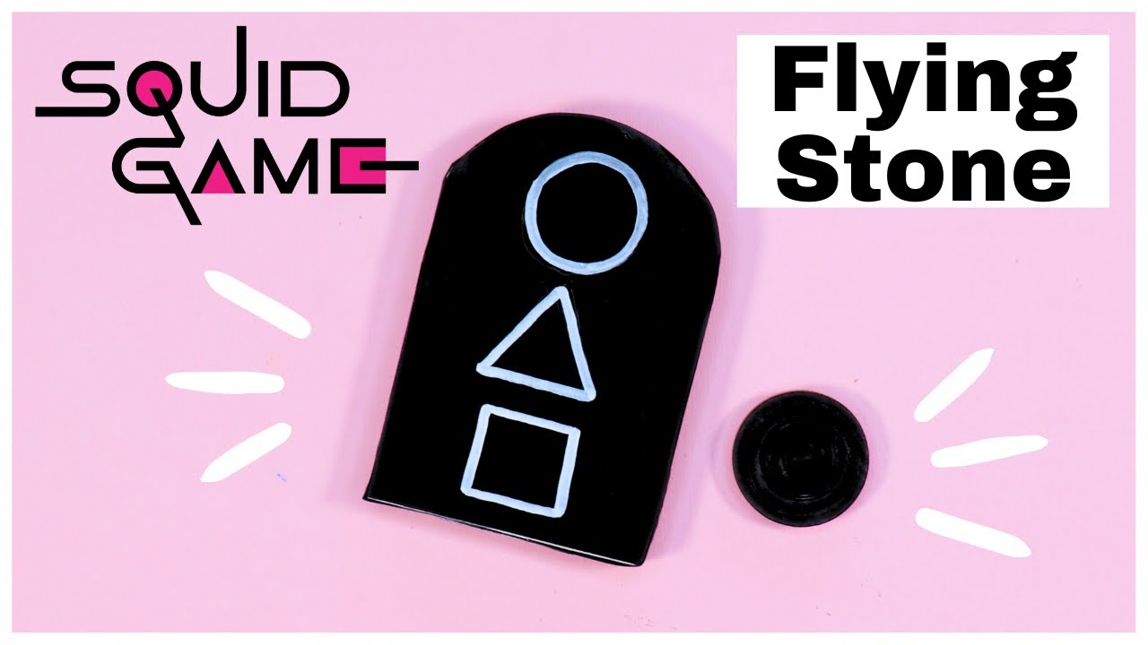 Squid Game Flying Stone - How To Make - YouTube