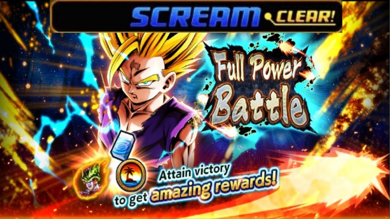 NEW FULL POWER BATTLE VS SUPER SAIYAN 2 GOHAN DIFFICULTY : SCREAM CLEAR ...