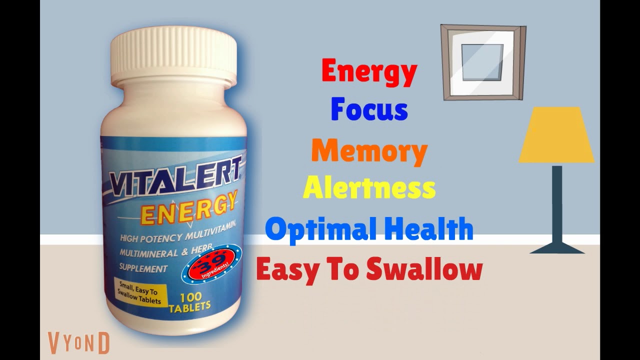 Vitalert Energy Multivitamin - YouTube