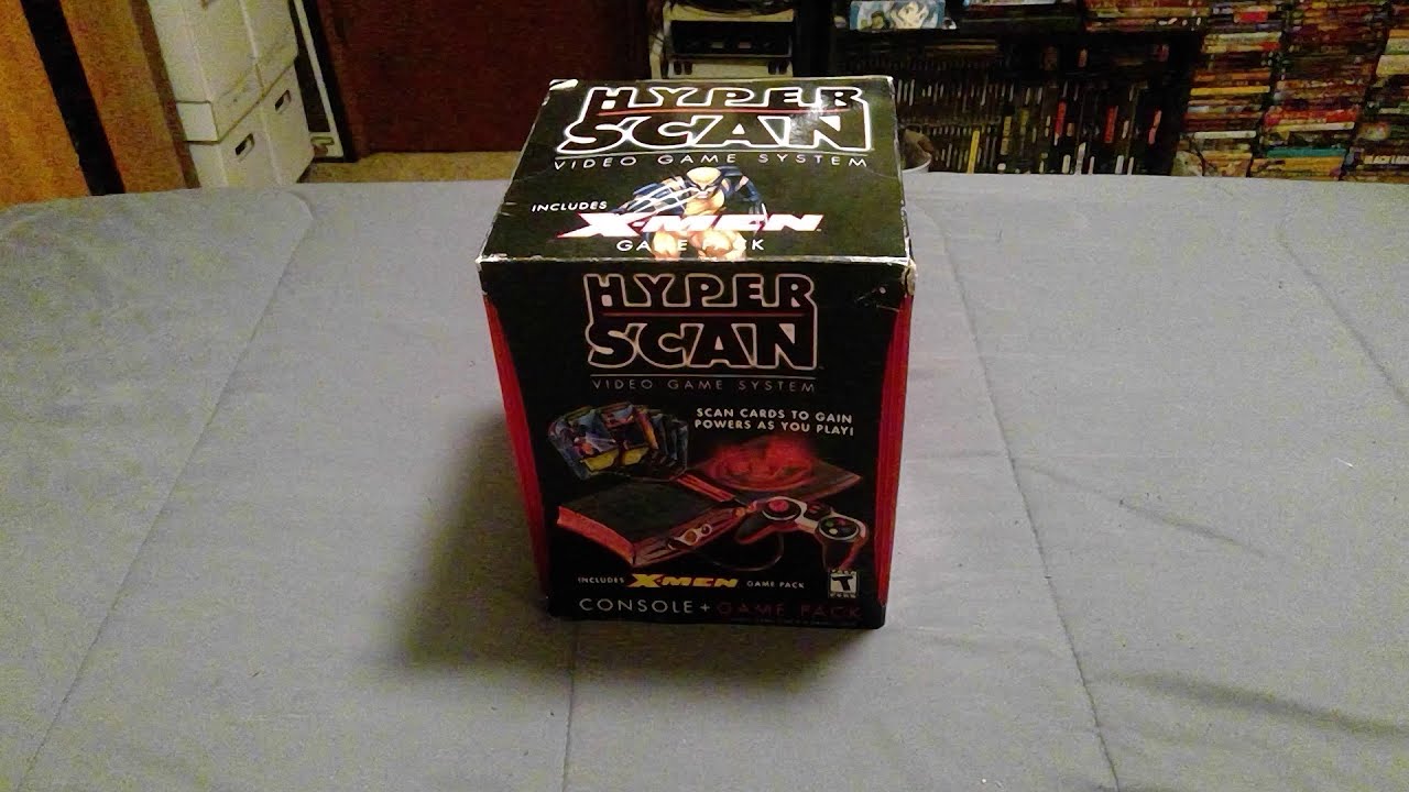 Mattel Hyperscan X-Men Console Video Game System and Game Pack Opening ...